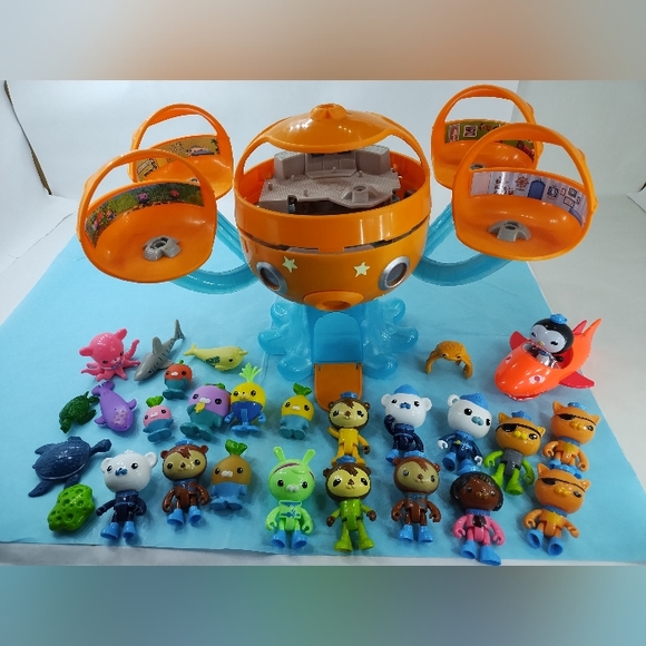Fisher-Price | Toys | Octonauts Octopod Playset Vehicle Figures Animals ...